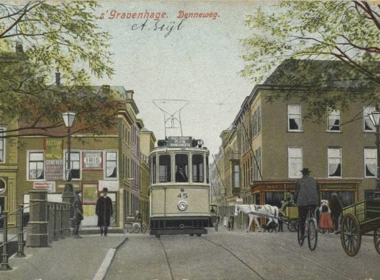 Denneweg Den Haag (jaartal: 1900 tot 1910) - Foto's SERC