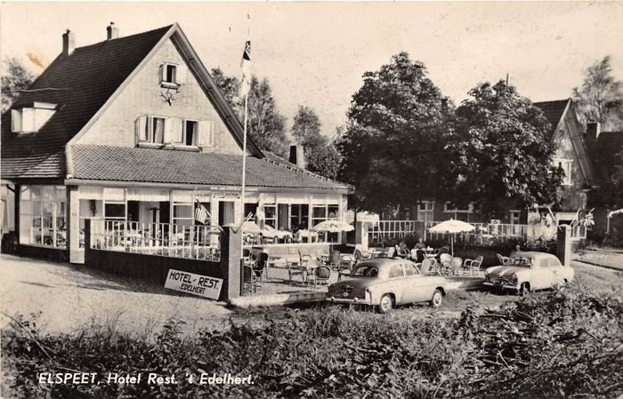 Nunspeterweg Elspeet (jaartal: 1950 tot 1960) - Foto's SERC