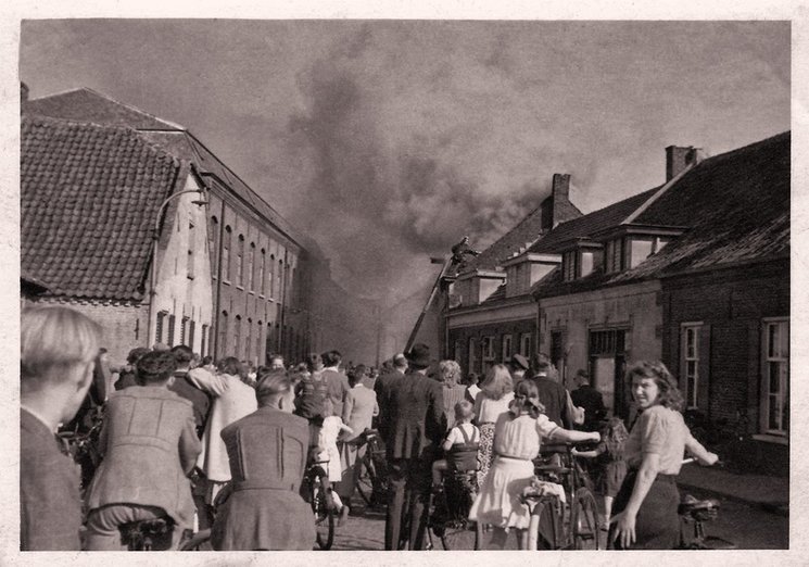 Molenstraat Geldrop (jaartal: 1945 tot 1950) - Foto's SERC