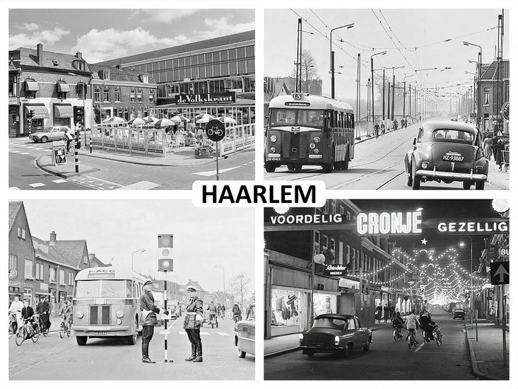 Overzicht Haarlem (jaartal: 1970 tot 1980) - Foto's SERC