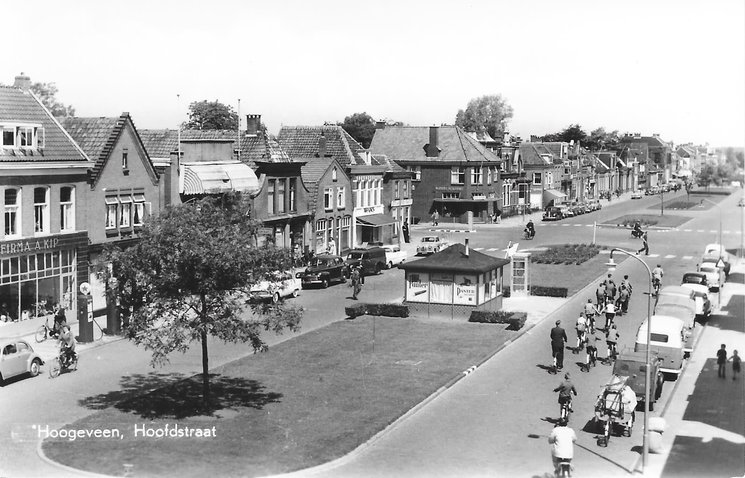 Hoofdstraat Hoogeveen (jaartal: 1960 tot 1970) - Foto's SERC