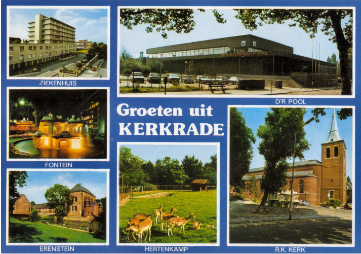 Ansichtkaarten Kerkrade Kerkrade (jaartal: 1960 tot 1970) - Foto's SERC