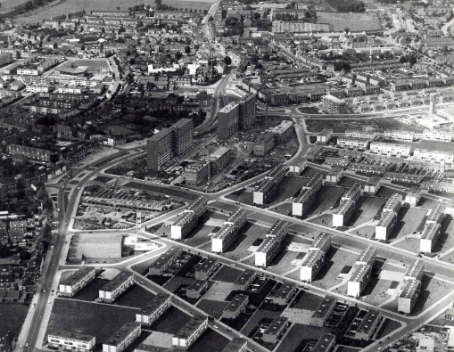Luchtfoto's Kerkrade (jaartal: 1960 tot 1970) - Foto's SERC