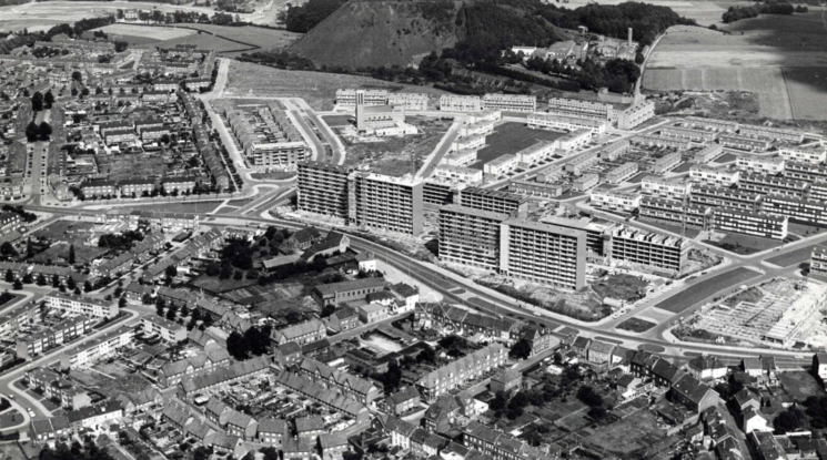 Luchtfoto's Kerkrade (jaartal: 1960 tot 1970) - Foto's SERC