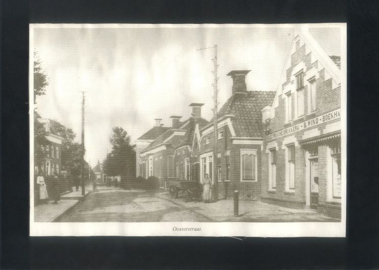 Oosterstraat Scheemda (jaartal: 1920 tot 1930) - Foto's SERC