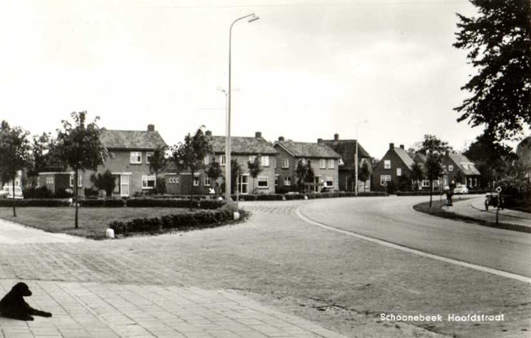 Hoofdstraat Schoonebeek (jaartal: 1960 tot 1970) - Foto's SERC