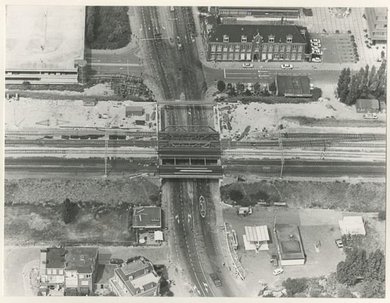 Luchtfoto's Voorburg (jaartal: 1950 tot 1960) - Foto's SERC