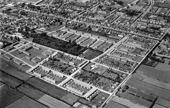 Luchtfoto's Drachten (jaartal: 1960 tot 1970) - Foto's SERC