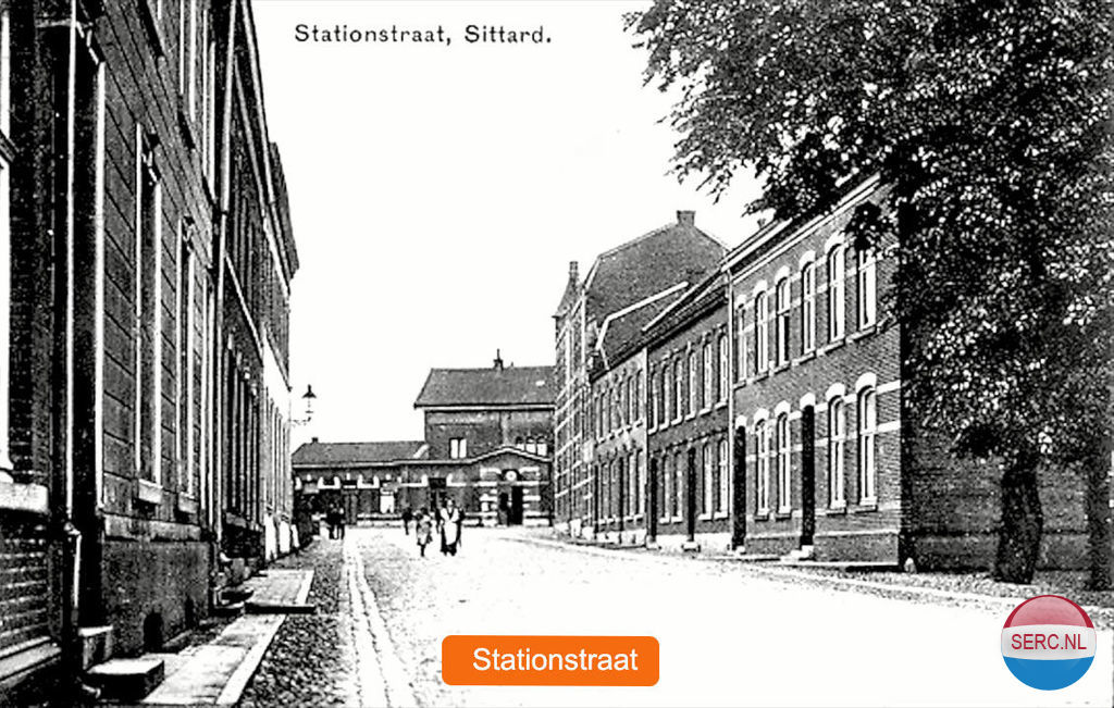 Stationsstraat Sittard (jaartal: 1920 tot 1930) - Foto's SERC