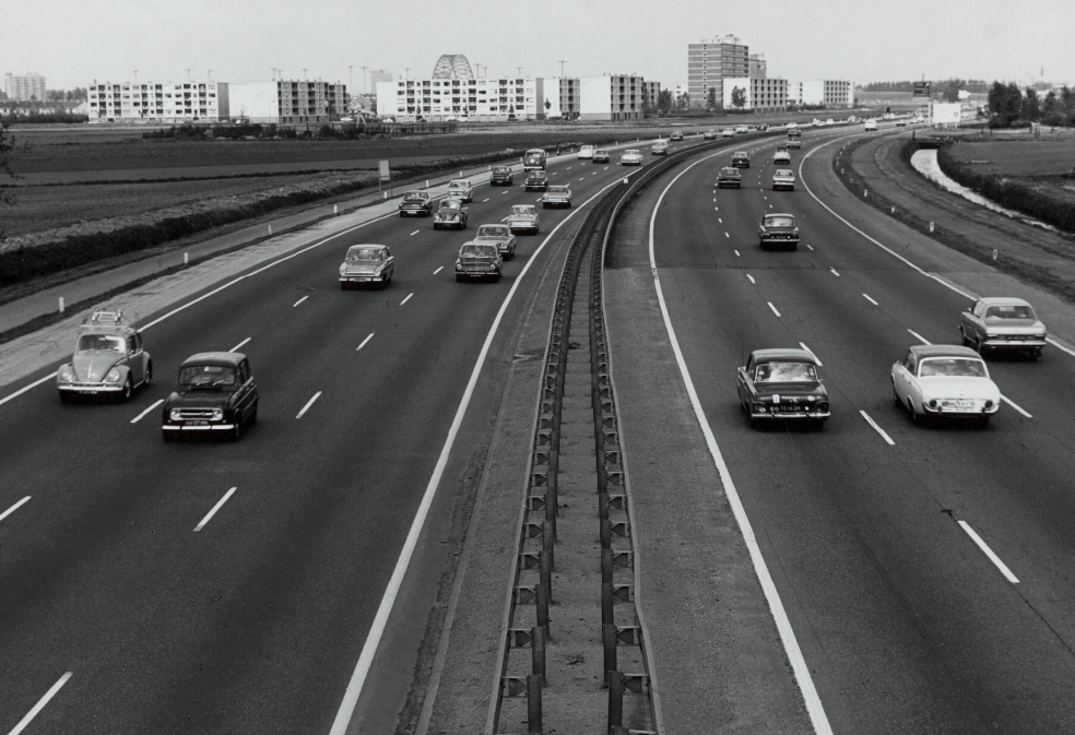 A15 Snelwegen vroeger (jaartal: 1960 tot 1970) - Foto's SERC
