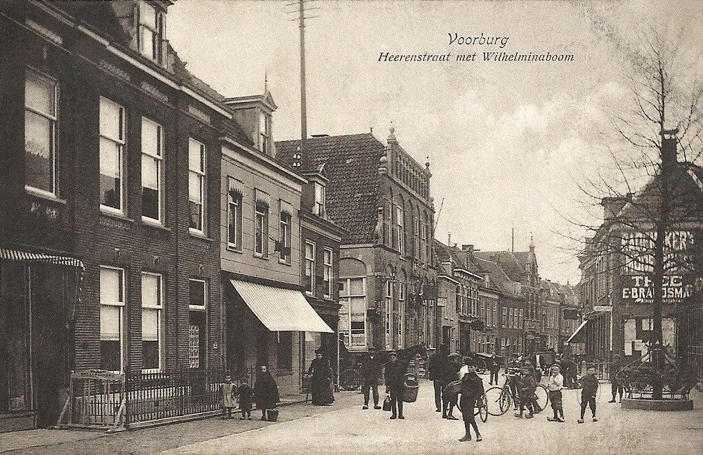 Herenstraat Voorburg (jaartal: 1900 tot 1910) - Foto's SERC
